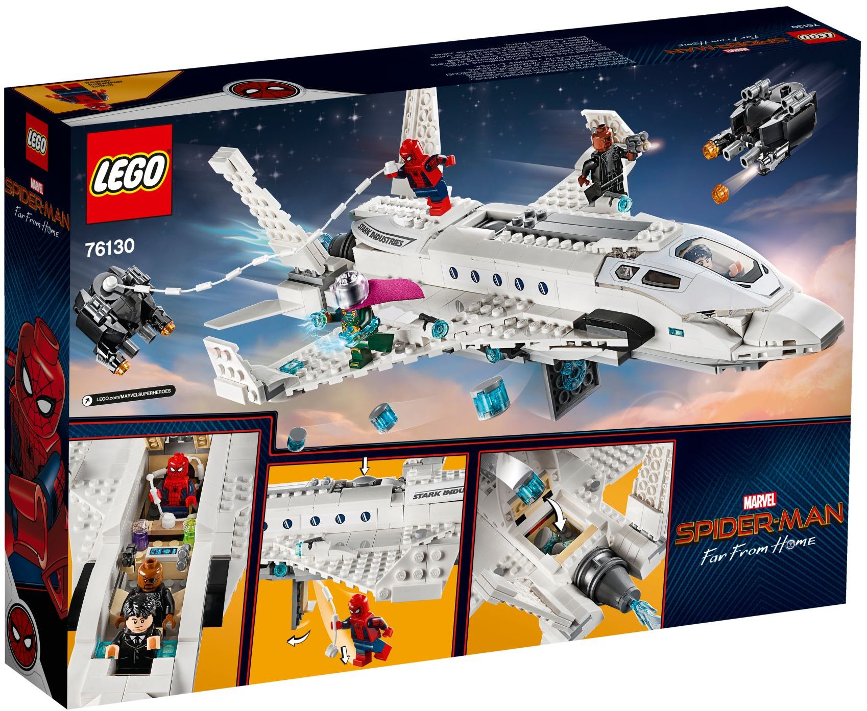Stark Jet and the Drone Attack | Marvel Super Heroes | 76130 – The ...