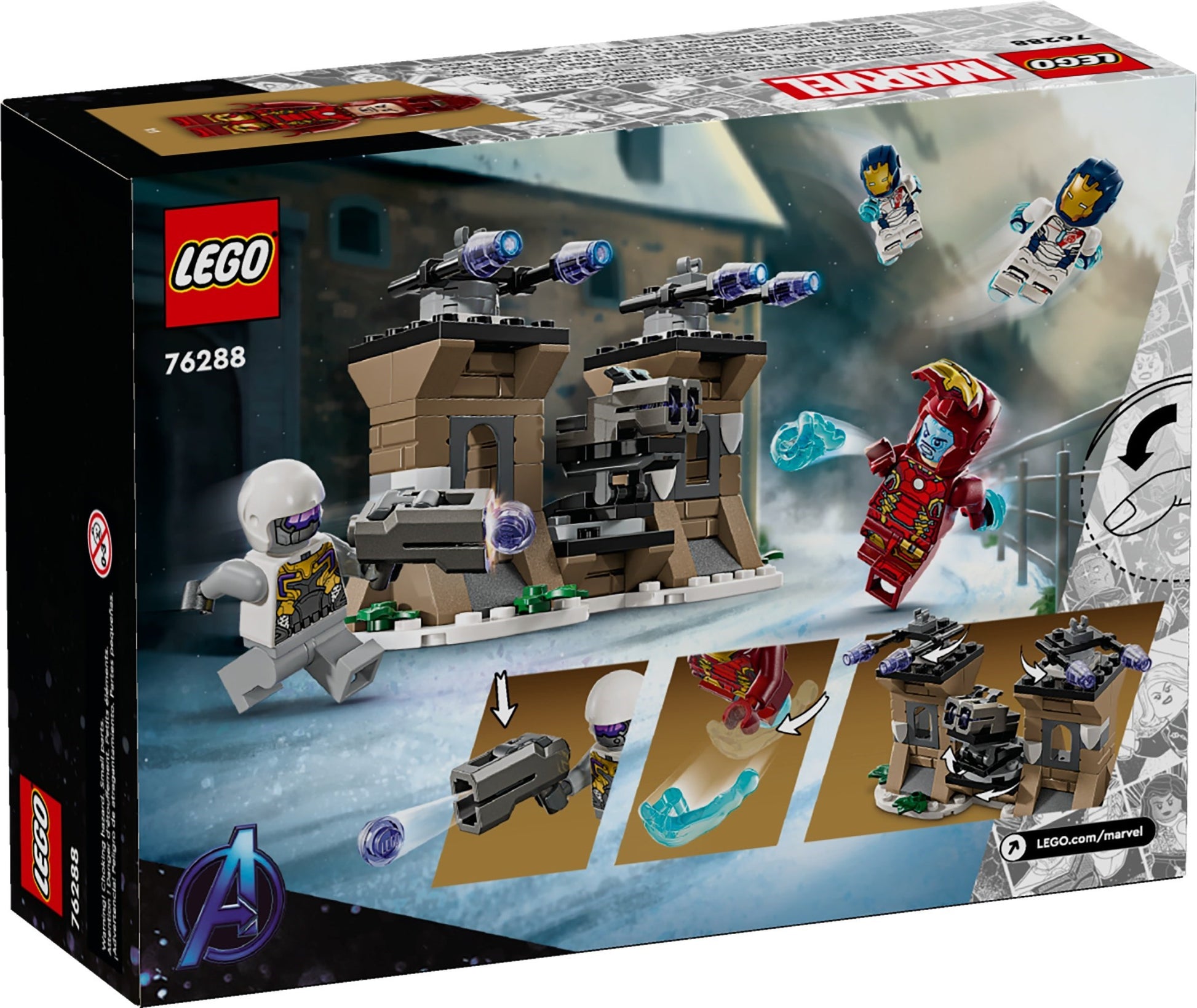 Iron Man & Iron Legion vs. Hydra Soldier | Marvel Super Heroes | 76288 ...