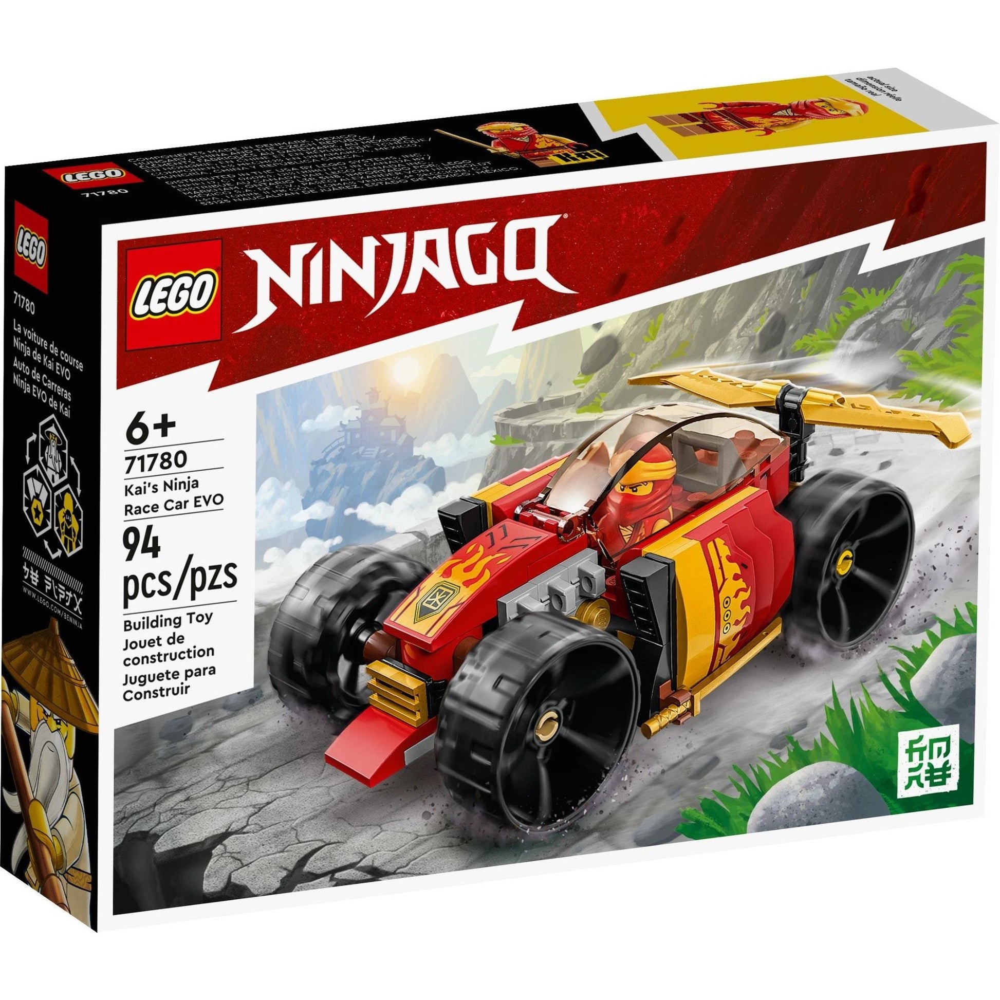 Kai's Ninja Race Car EVO | Ninjago | 71780 – The Little Brick Market Co.