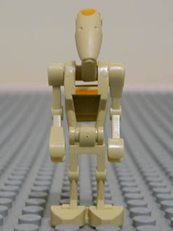 Battle Droid Commander - Tan with Line, Angled Arms | sw0048 – The ...
